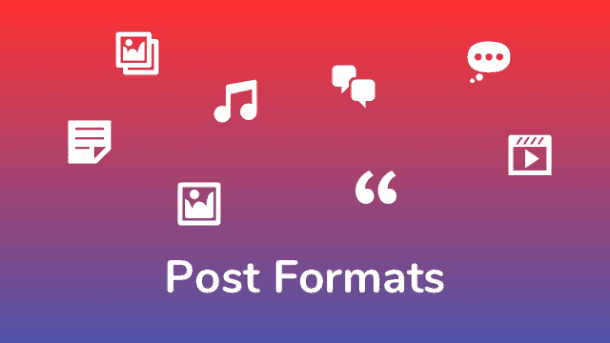 Uso de los Post Formats en WordPress - SiliCodeValley